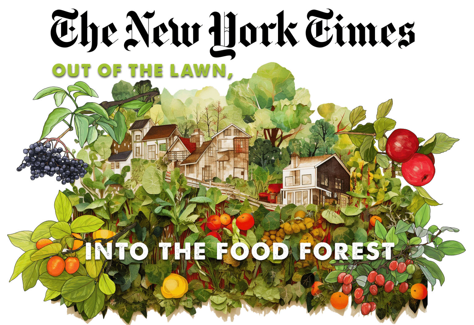 Out of the Lawn, Into the Food Forest | Ecologia Design